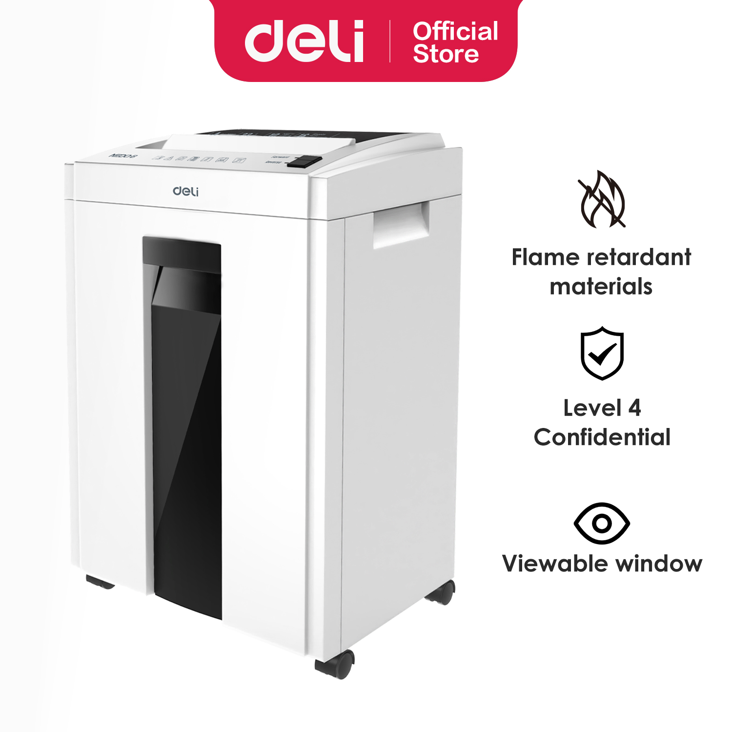DELI Paper Shredder, Office Paper Crusher Machine Manufacturer